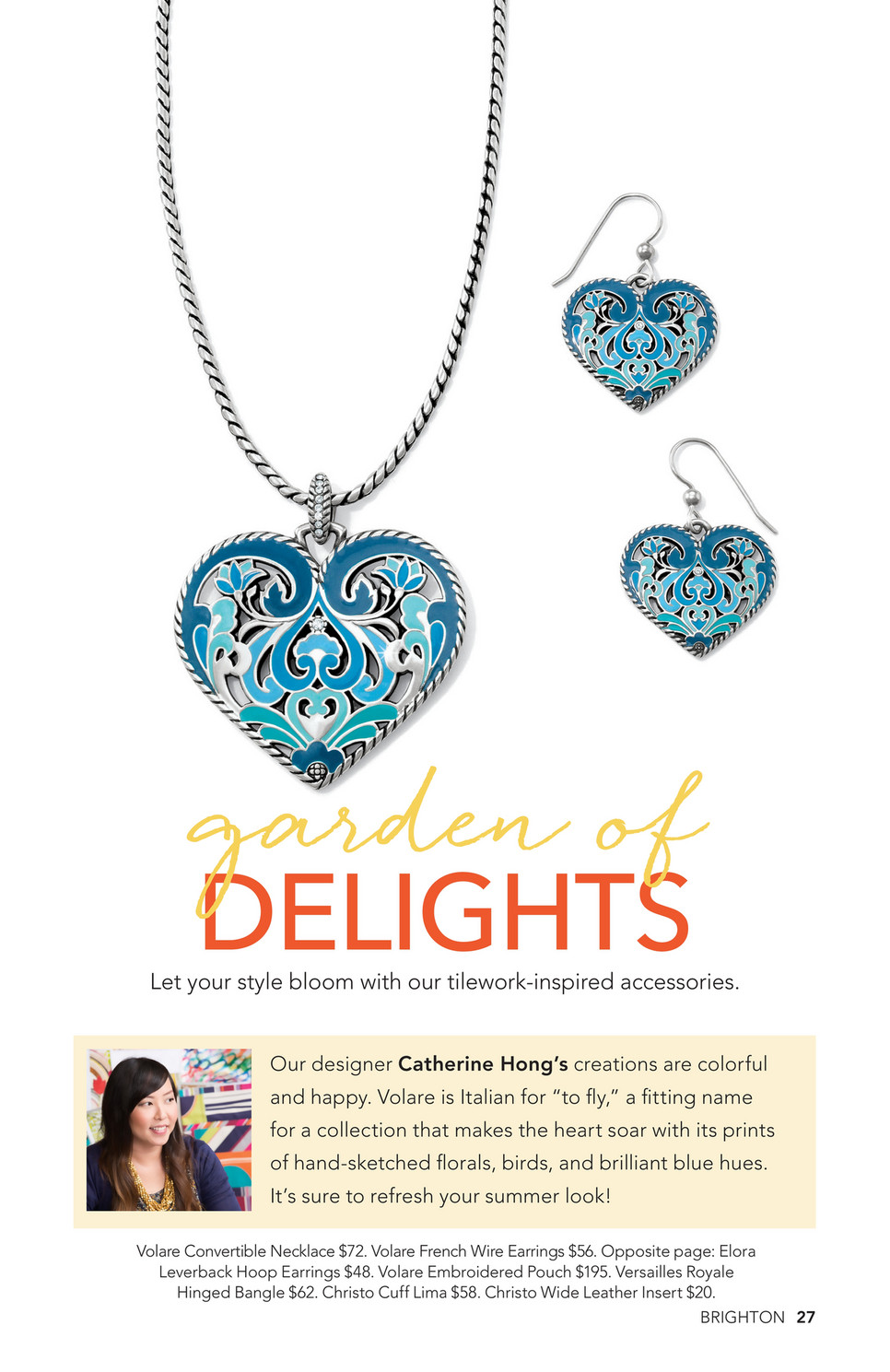 On the fly blue necklace store