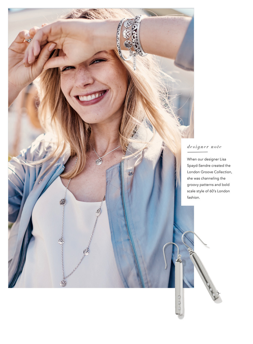 Contempo Medium Hinged Bangle Brighton